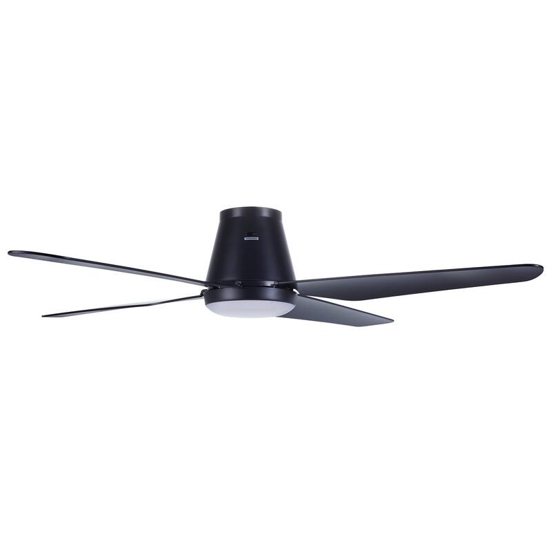 Lucci Air Aria Hugger 52" CTC Light with Remote Ceiling Fan - N/A - Bed ...