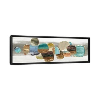 iCanvas "Glided Stones I " by Tom Reeves Framed Canvas Print - Bed Bath ...
