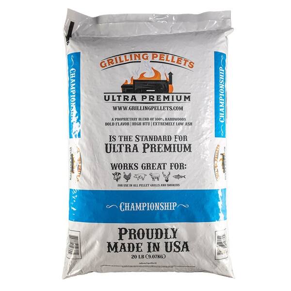 Grilling Pellets Championship Ultra Premium Smokie Flavor 20lb Smoking ...