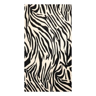 5x8 Hand Tufted Hand Made 100% Wool Animal Print Modern & Contemporary ...