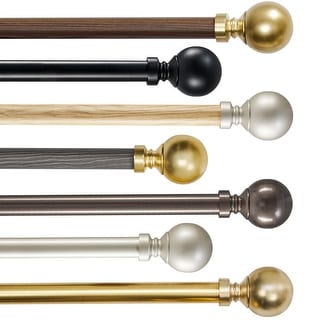 Deconovo 1 Inch Window Curtain Rod - Bed Bath & Beyond - 41885742