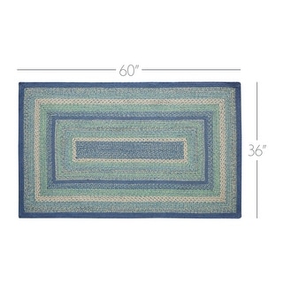 Jolie Jute Rug Rect w/ Pad 36x60 - Bed Bath & Beyond - 39065377