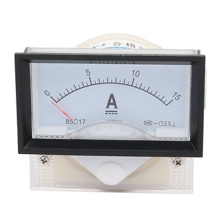0-15A Analog DC Current Panel Meter Amperemeter 85C17-15A - DC 0-15A ...