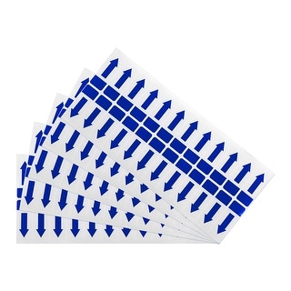 Arrow Stickers 42Pcs PVC Arrow Floor Decal 1.6x0.6 Inch Self Adhesive ...