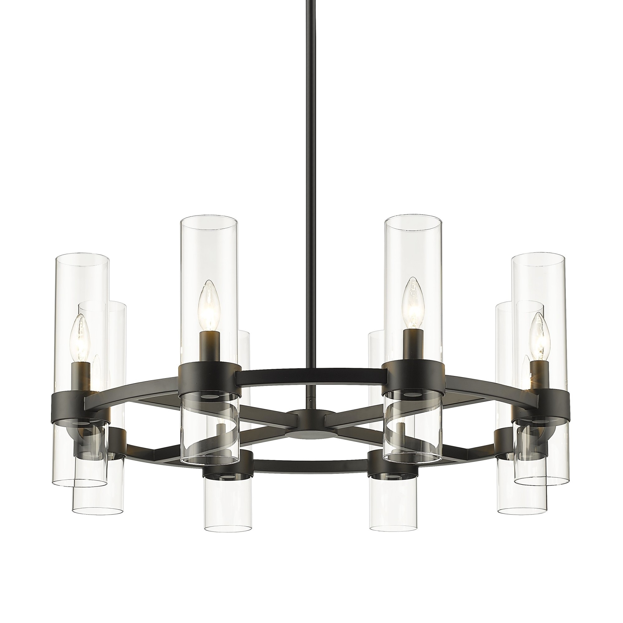 Z-Lite 2301-63 Arrington 6 Light 63" Wide Taper Candle Style - Bed Bath ...