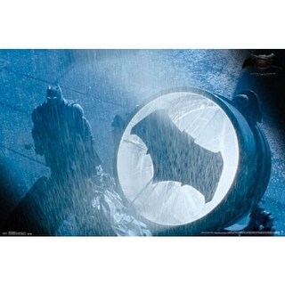 Batman Vs. Superman Signal Poster Poster Print Item Vartiarp14067 - Bed ...