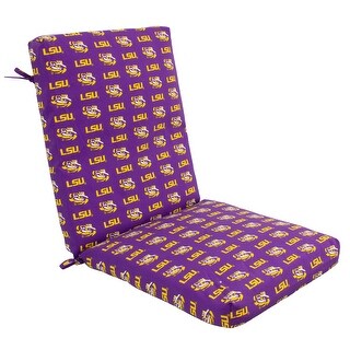LSU Tigers 2pc Chair Cushion - Bed Bath & Beyond - 38359566