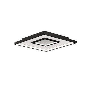 Pinpoint Square 16in LED Flush Mount - Bed Bath & Beyond - 42220524