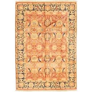 Hand-knotted Pako Persian Red Wool Rug - 6'0 x 8'9/6'0" x 8'9" - Bed ...