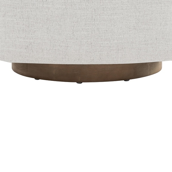 Skyler Modern Upholstered Living Room Swivel Bucket Accent Chair - Bed ...