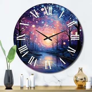 Designart "Colorful Sky Photo Ethereal Illusion II" Landscapes ...