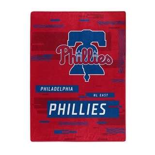MLB Philadelphia Phillies Digitize Raschel Throw Blanket - Bed Bath ...