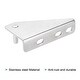 Stainless Steel Hinge Freezer Door Hinges Inner Column Hinge Right Pack ...
