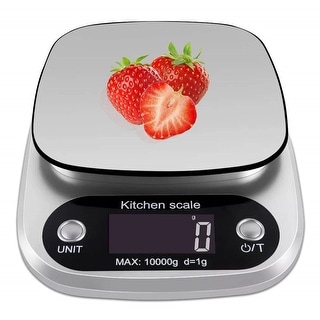 Food Scale 22lb Weight Grams Digital Kitchen Scales and Ounces for ...