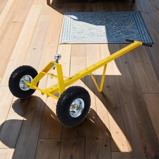 Trailer Dolly with Pneumatic Tires - 600 Lb. Maximum Capacity - Bed ...