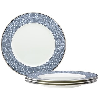 Noritake Infinity Set Of 4 Dinner Plates, 11" - Bed Bath & Beyond ...