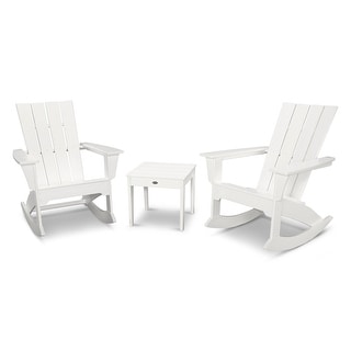 POLYWOOD Quattro 3-Piece Rocker Set - Bed Bath & Beyond - 28593777