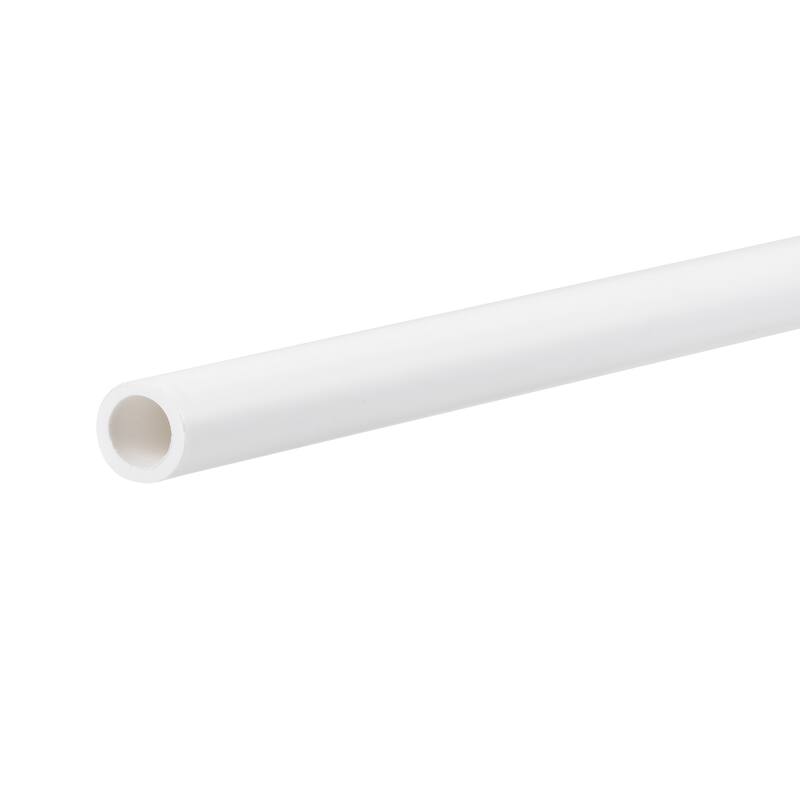 Pipe Round Rigid Plastic Tube 4mm ID 6mm OD 500mm White - Overstock ...