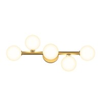 Artika Bloom Vanity Light Fixture, Gold - Bed Bath & Beyond - 34135208