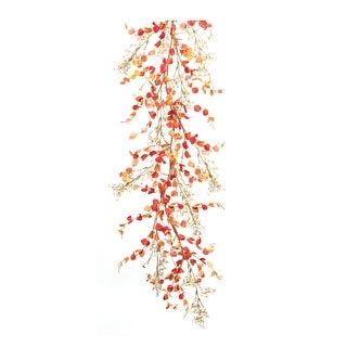 Mini Fall Leaf Garland (Set of 2) - Bed Bath & Beyond - 37922419