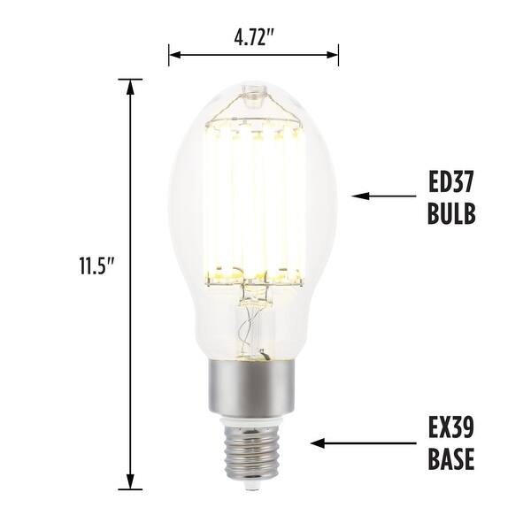 Westinghouse Lighting 65 Watt (400 Watt HID Equivalent) Daylight ED37 ...