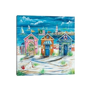 iCanvas "Changing Booths" by Estelle Grengs Canvas Print - Bed Bath ...