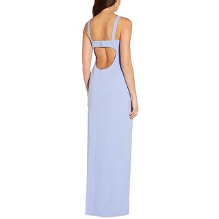 Aidan By Aidan Mattox Women's Cutout Column Gown Purple Size 2 - Bed ...