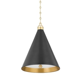 Hudson Valley Lighting Shiloh Pendant Vintage Gold Leaf - Bed Bath ...