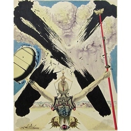 The Fight Against Danger, 1957 Limited Edition, Lithograph, Salvador ...