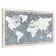"Galvanized Map" by CAD Designs Print on Acrylic - Bed Bath & Beyond ...