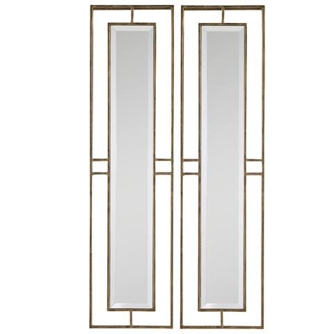 Uttermost Rowling Gold Mirrors (Set of 3) - Overstock - 32196011