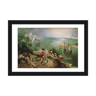 iCanvas "Landscape with the Fall of Icarus, c.1555 " by Pieter Brueghel ...