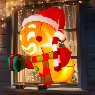 Laughing Gingerbread Man Inflatable - Bed Bath & Beyond - 40867980