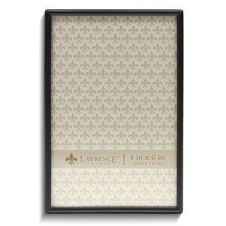 Curata Simply Black Metal 4x6 Photo Frame - Bed Bath & Beyond - 36206062