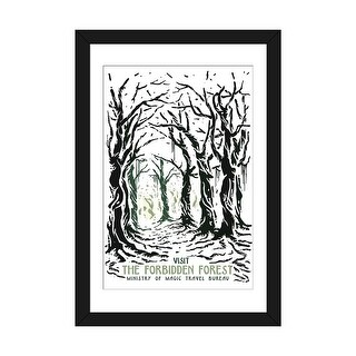iCanvas "Visit The Forbidden Forest" by Mathiole - Bed Bath & Beyond ...