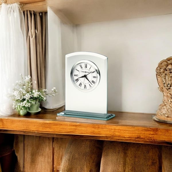 Howard Miller Medina Modern Sleek Mantel Clock - Bed Bath & Beyond ...