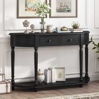 Arc Console Table Living Room Storage Cabinet Bedroom Sofa Table Side ...