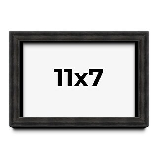 11x7 Shadow Box Black Rustic Barnwood Display Frame | 1.125 Inch Deep ...