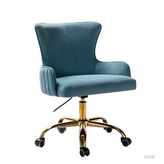 Elegant Ergonomic Shape Channel Tufted Task Chair Modern office Chair ...