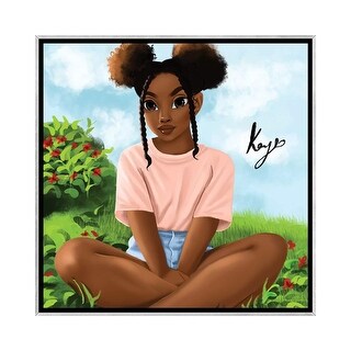 iCanvas "Garden" by Princess Karibo Framed - Bed Bath & Beyond - 37700051