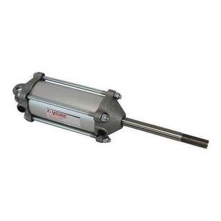 Velvac Air Cyl., 2 1/2 in Bore Dia., 1/4 in NPT 100125 - 1 Each - Bed ...