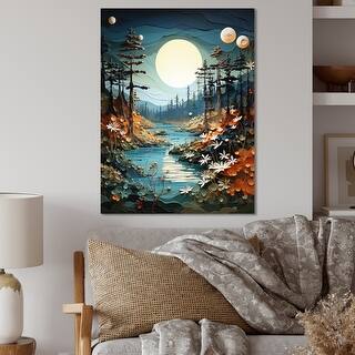 Designart "Canada Canadian Wilderness This" Canada Metal Wall Decor ...