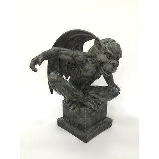17.25" Sitting Gargoyle Outdoor Garden Statue - Bed Bath & Beyond ...