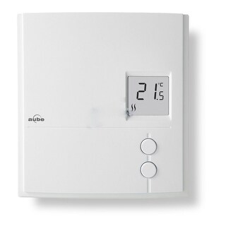 3000W Rectangle White Digital Thermostat Plastic - Bed Bath & Beyond ...
