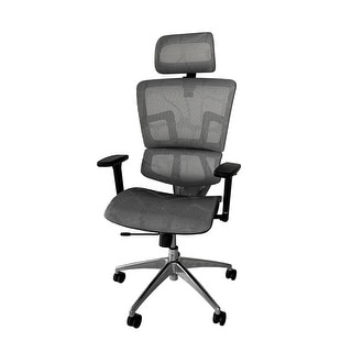 ErgoMax Ergonomic Office Chair Height Adjustable Mesh Office Chair with ...
