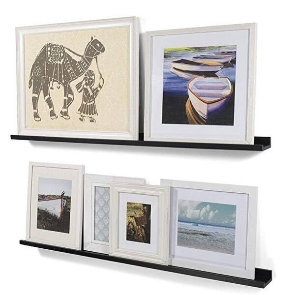 46 Inches Floating Picture Display Ledge Wall Mount Shelf - Bed Bath ...