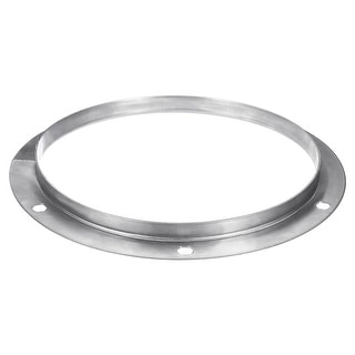 10" Duct Connector Flange Straight Pipe Exhaust Stainless Steel Plate ...