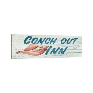 iCanvas "Conch Out Inn in Color" by Avery Tillmon Canvas Print - Bed ...