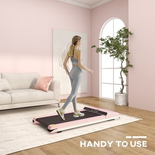Noise-Reducing Portable Treadmills Compact Treadmills Pink - Bed Bath ...