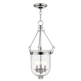 Livex Lighting Jefferson 3 Light Pendant - Bed Bath & Beyond - 12955189